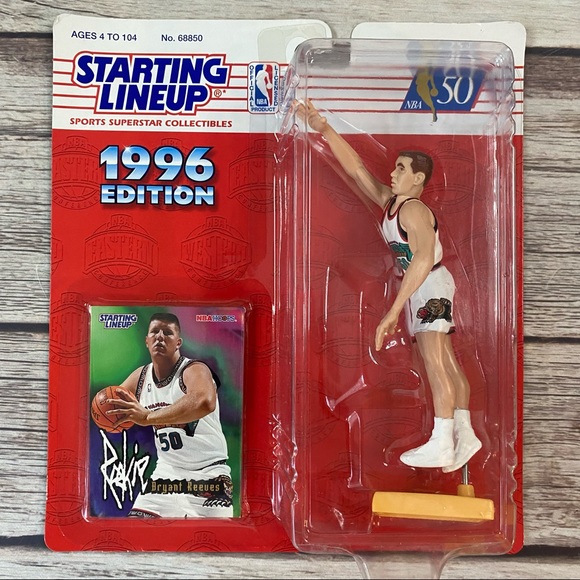 kenner | Toys | 996 Starting Lineup Nba Vancouver Grizzlies Bryant ...